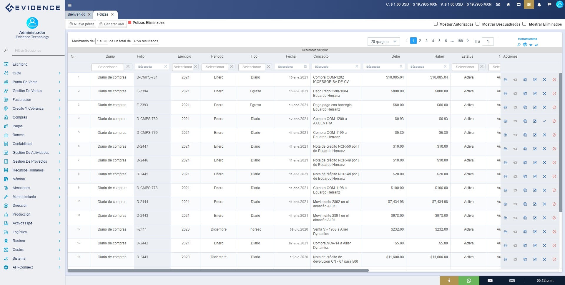 Evidence ERP Software - 2023 Reviews, Pricing & Demo