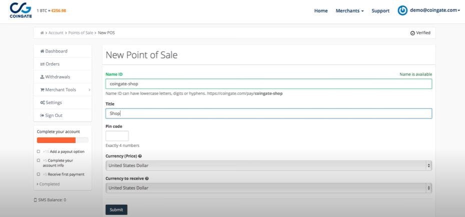 CoinGate Software - 2022 Reviews, Pricing & Demo