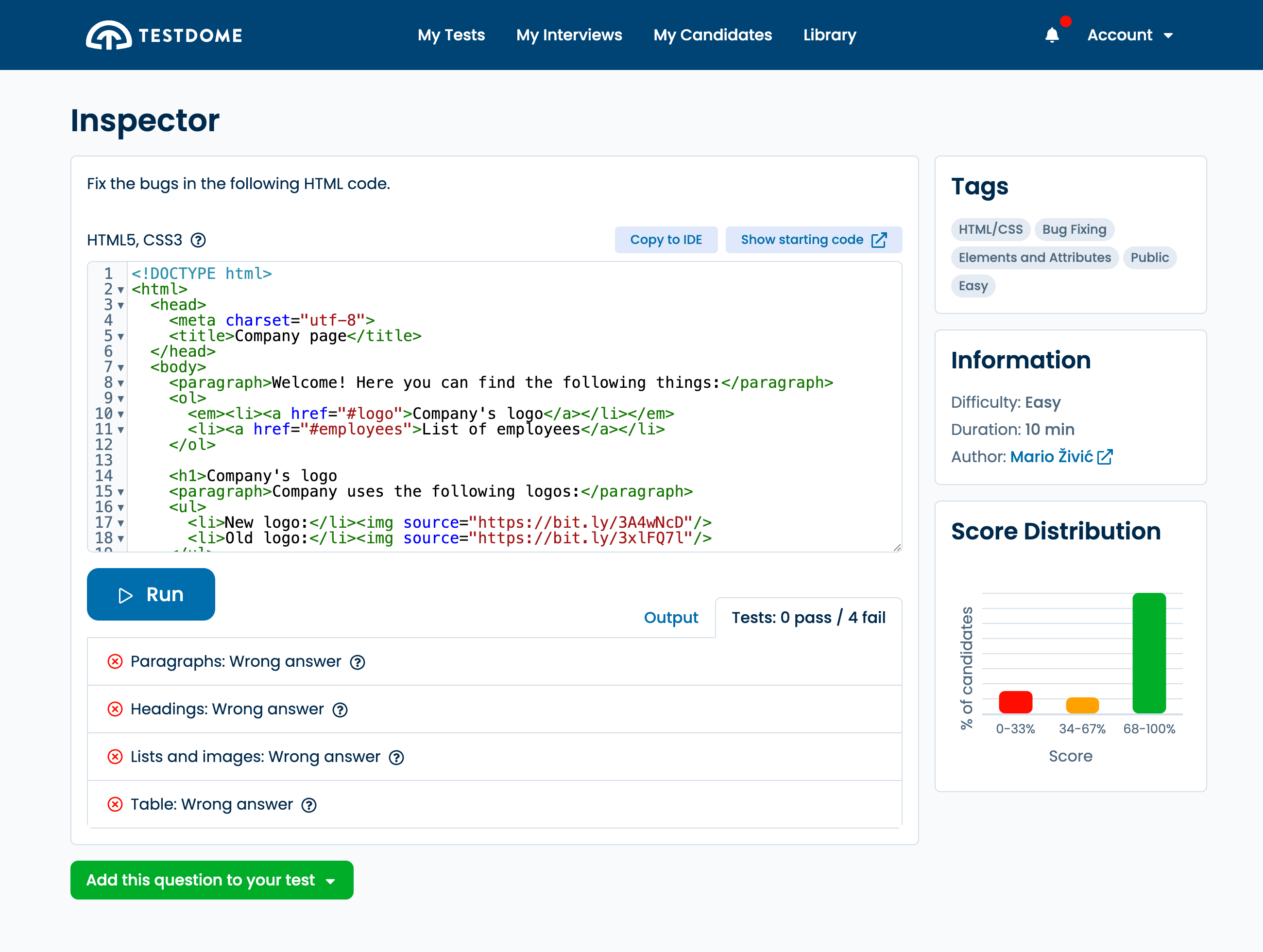 TestDome Pricing, Alternatives & More 2023 | Capterra