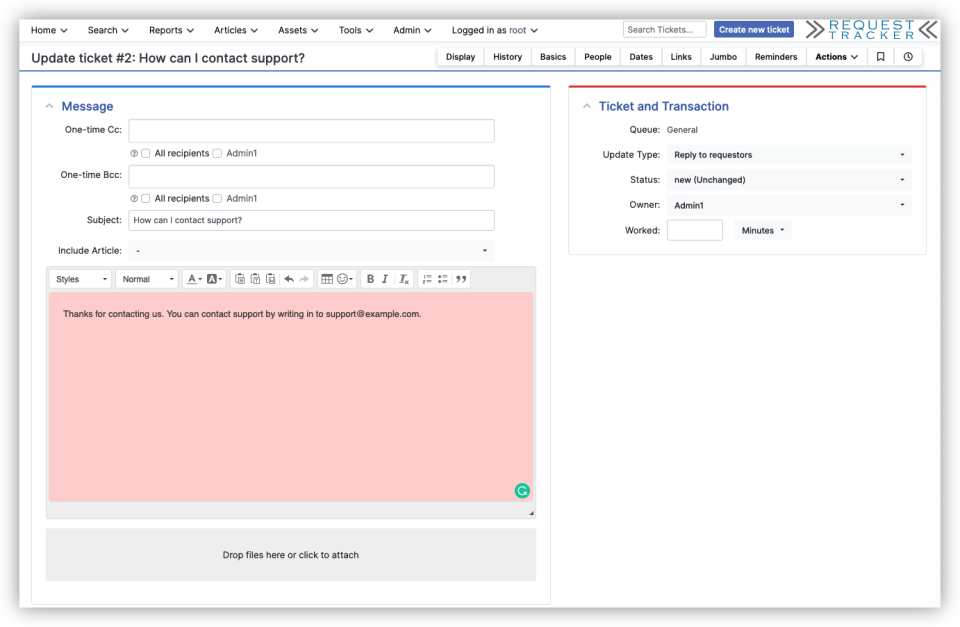 Request Tracker Pricing, Features, Reviews & Alternatives | GetApp