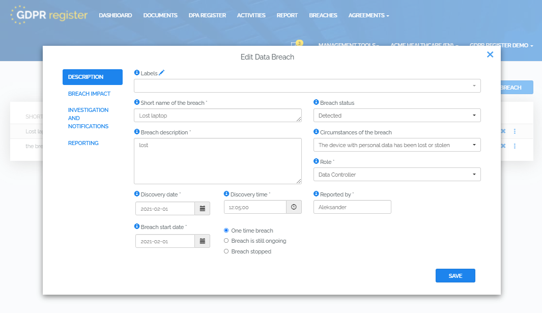 GDPR Register Software - 2025 Reviews, Pricing & Demo