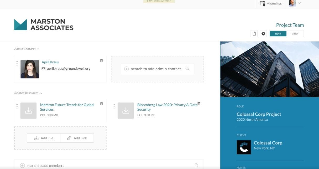 Workfolio Client Microsites: precios, funciones y opiniones | GetApp ...