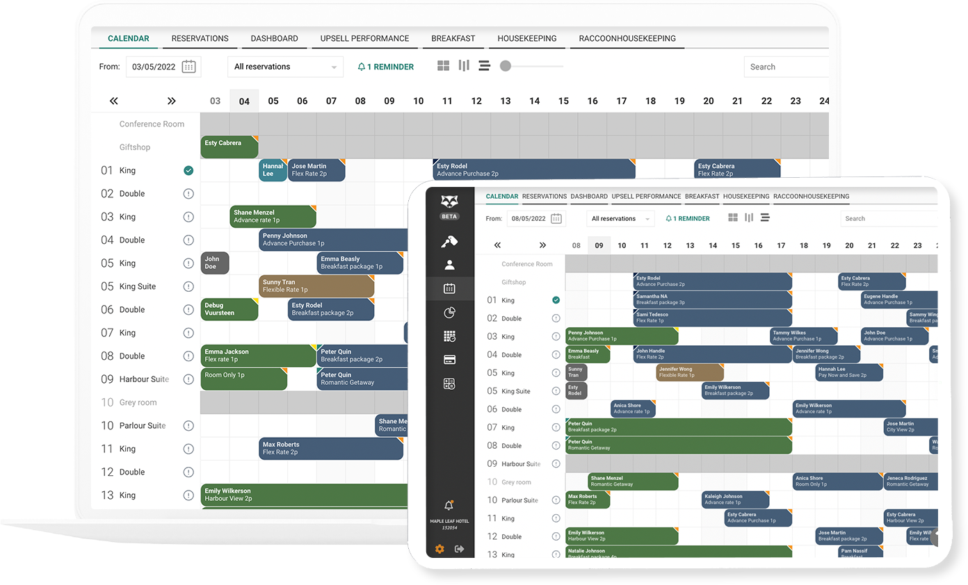 RoomRaccoon Software - 2022 Reviews, Pricing & Demo