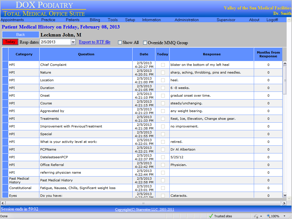 DOX Podiatry Software - 2024 Reviews, Pricing & Demo