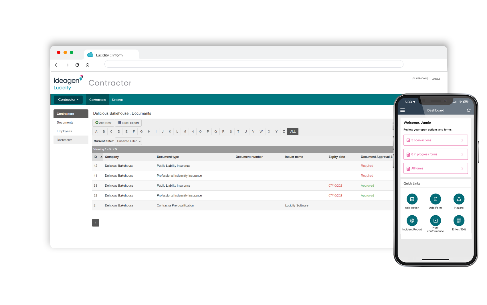 Ideagen Lucidity Software - 2025 Reviews, Pricing & Demo