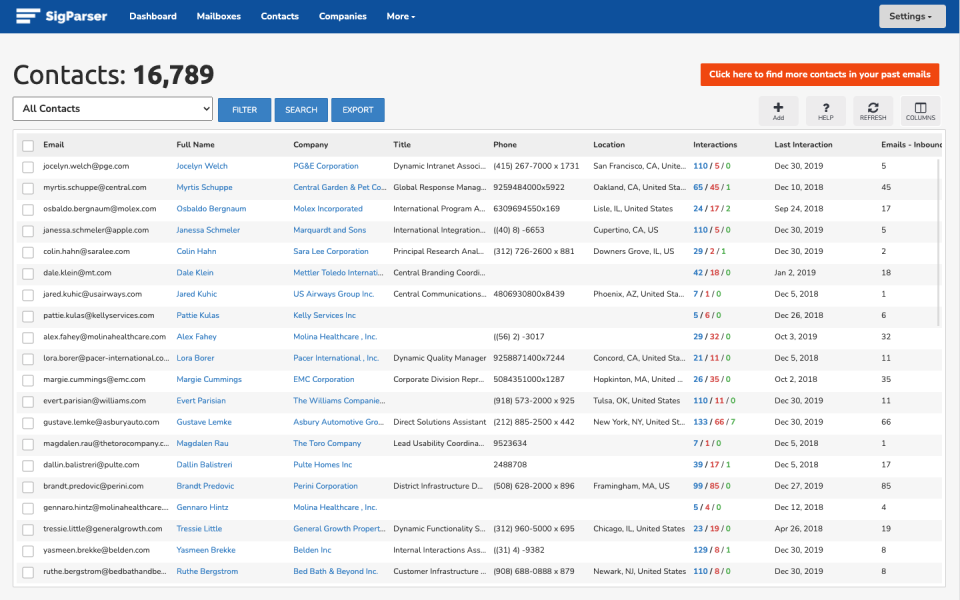 SigParser: precios, funciones y opiniones | GetApp Chile 2025