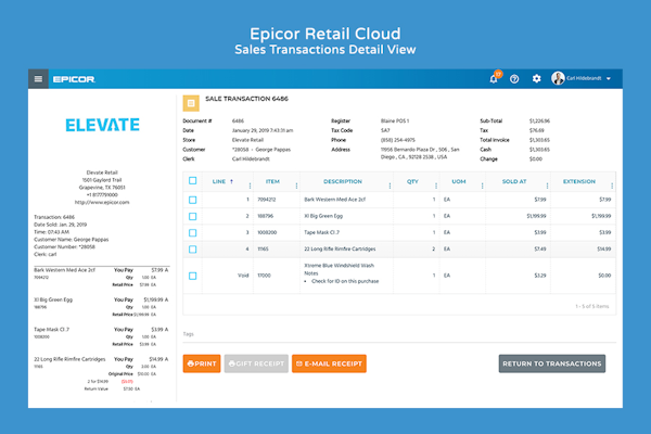 Epicor for Retail Reviews, Demo & Pricing - 2022
