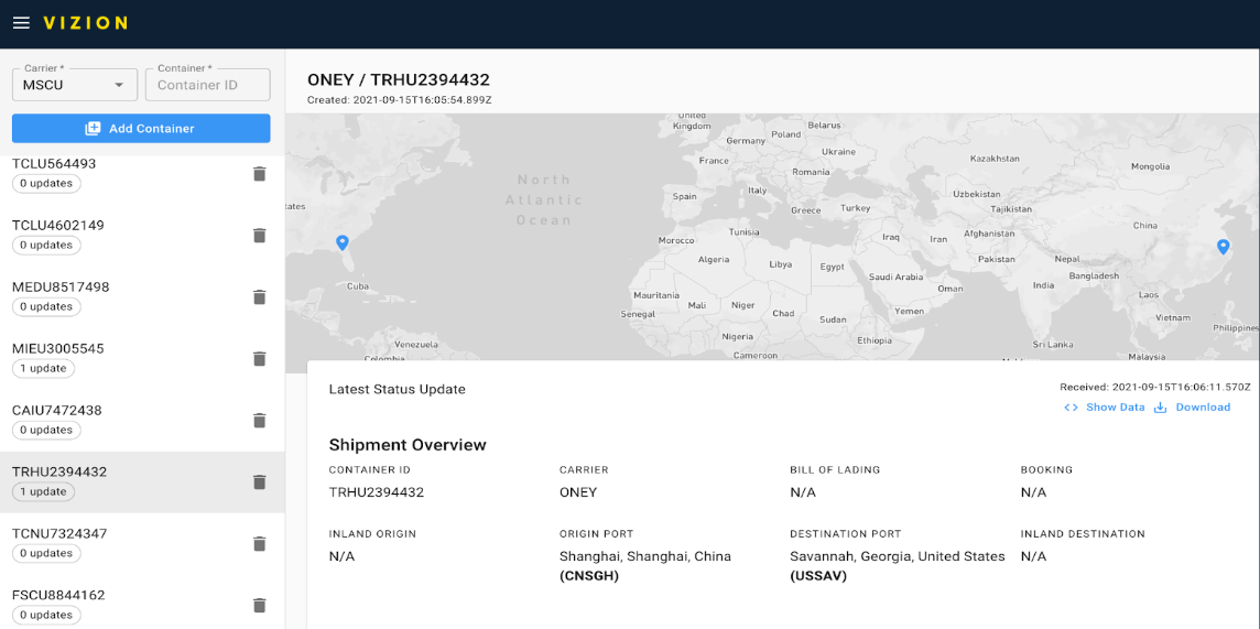 Vizion API Software Reviews, Demo & Pricing - 2024
