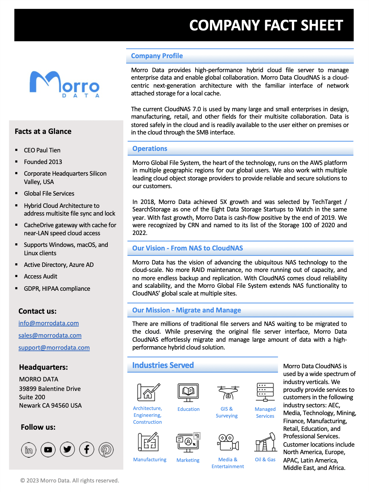 Morro Data CloudNAS Cost & Reviews - Capterra Australia 2023