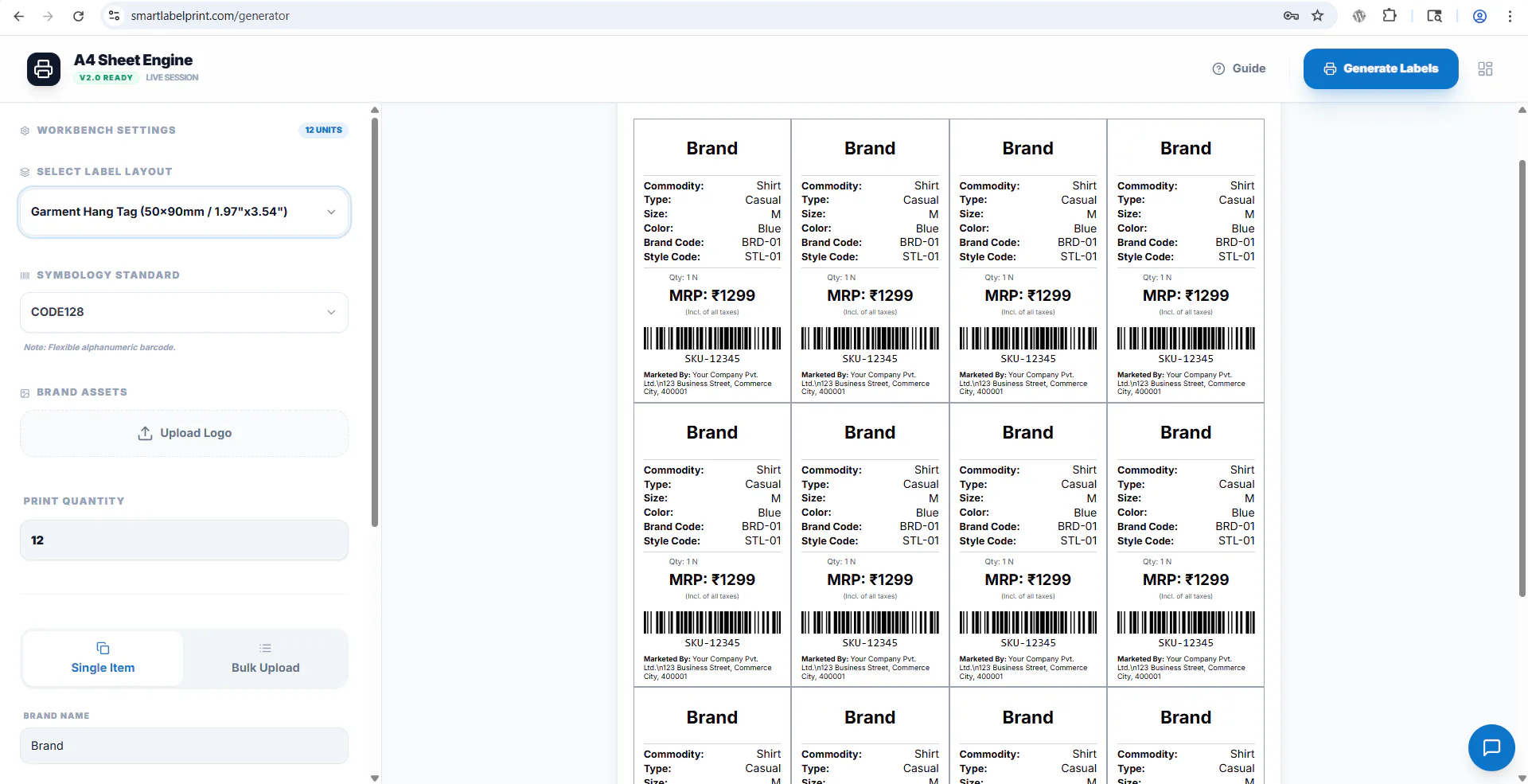 Smart Label Print Price, Features, Reviews & Ratings - Capterra India