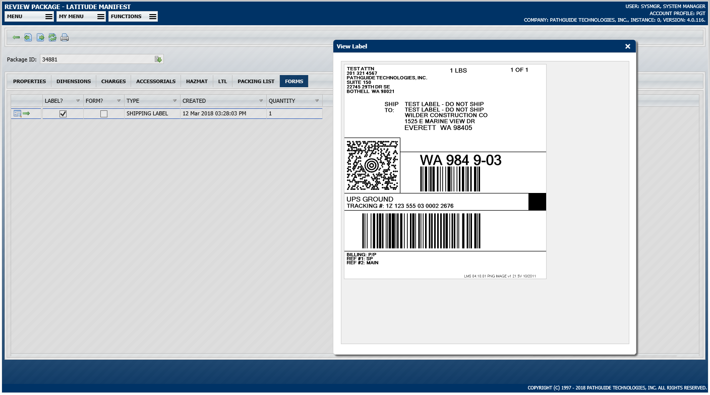 Latitude Manifest & Shipping System Software - 2025 Reviews, Pricing & Demo