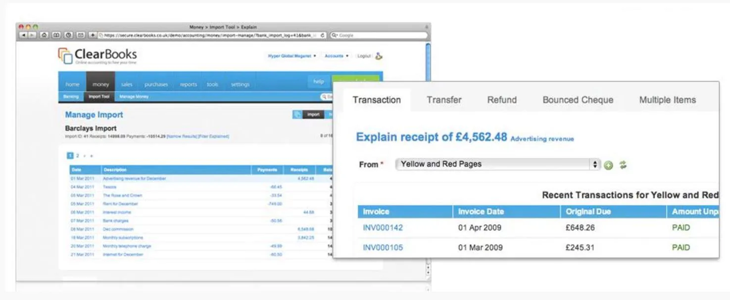 Clear Books | Reviews, Pricing & Demos - SoftwareAdvice IE