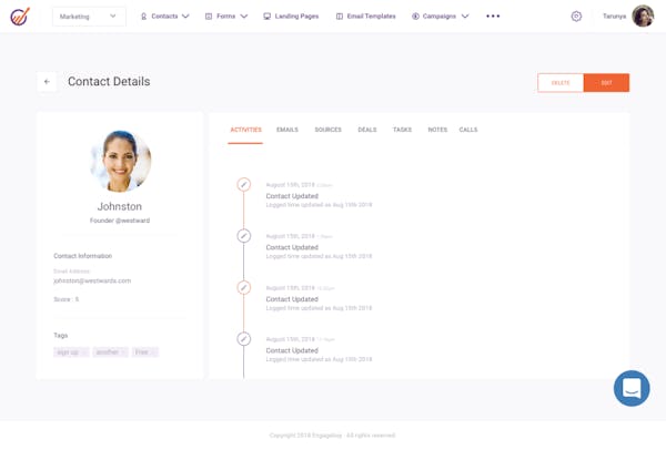 EngageBay Reviews, Demo & Pricing - 2022