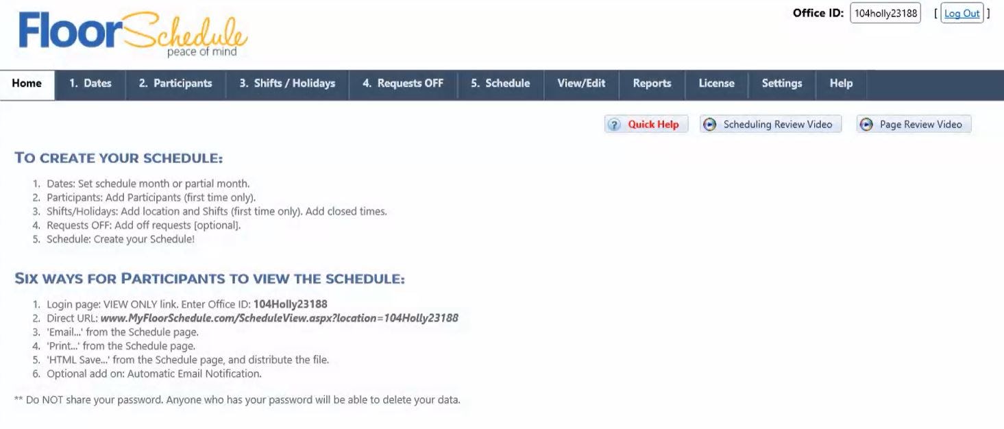 Floor Schedule | Reviews, Pricing & Demos - SoftwareAdvice IE