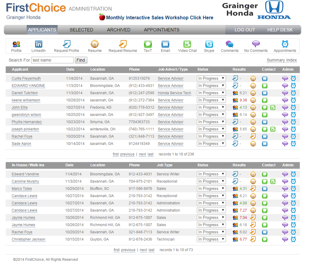 FIrst Choice Hiring Solutions Software - 2025 Reviews, Pricing & Demo