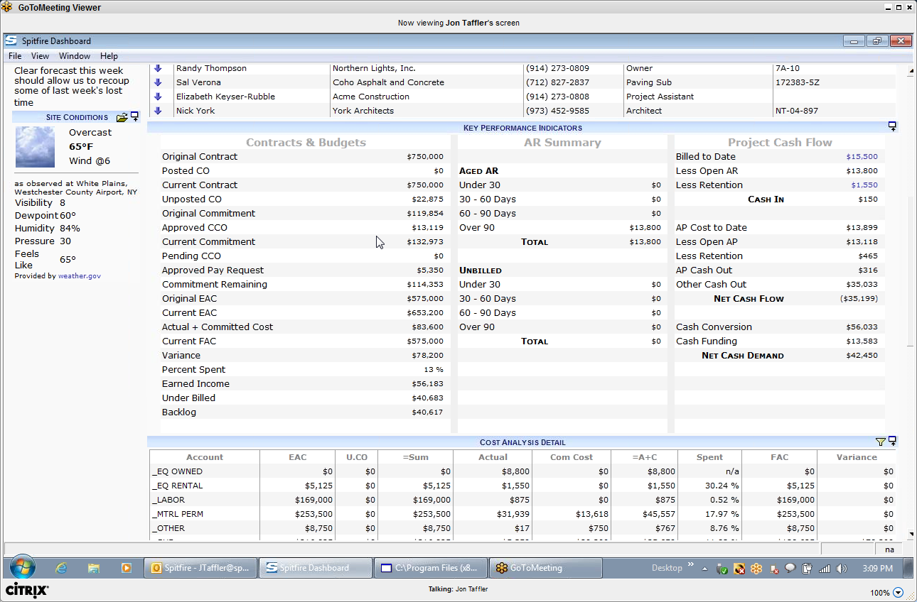 Spitfire Project Management System Software - 2025 Reviews, Pricing & Demo
