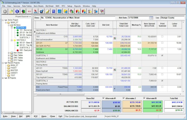 Estimating Link Reviews, Demo & Pricing - 2021