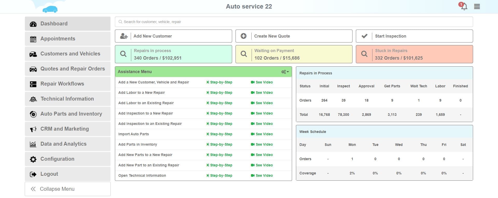 AutoRepair Cloud Software - 2023 Reviews, Pricing & Demo