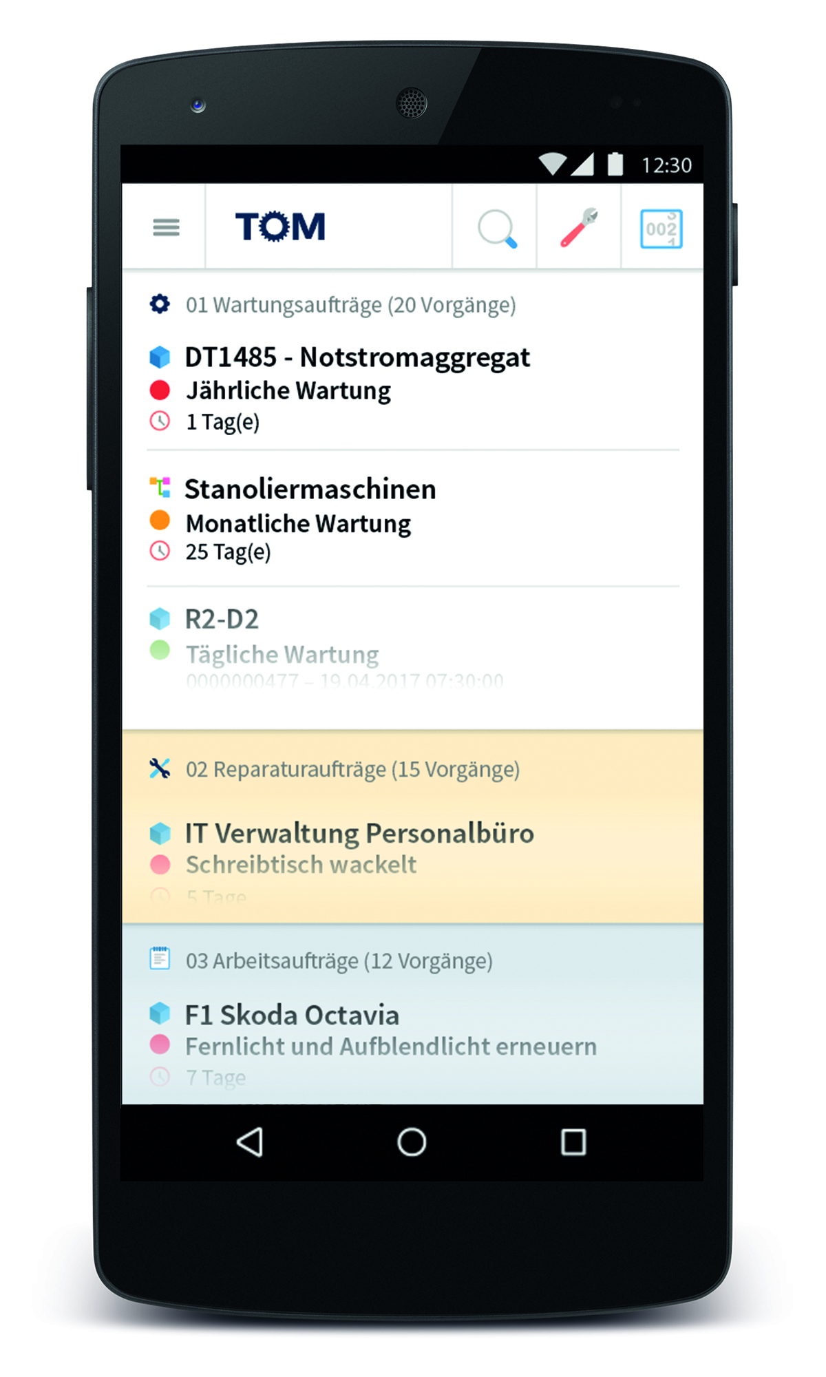 TOM Maintenance Software Erfahrungen, Vor- und Nachteile - Capterra ...