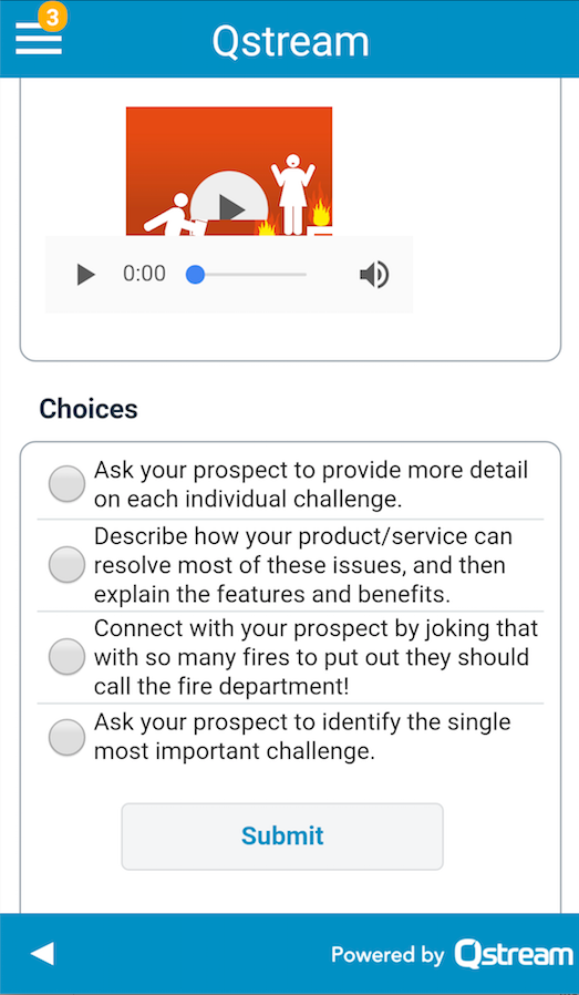 Qstream - Prix, tarif, abonnement et avis | GetApp France 2025