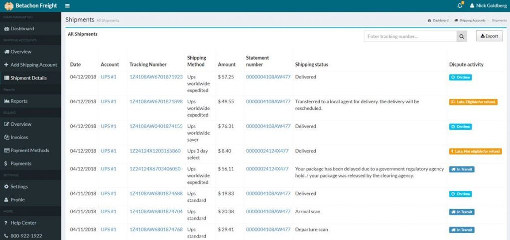 Betachon Freight Auditing Reviews, Cost & Features | GetApp Australia 2025