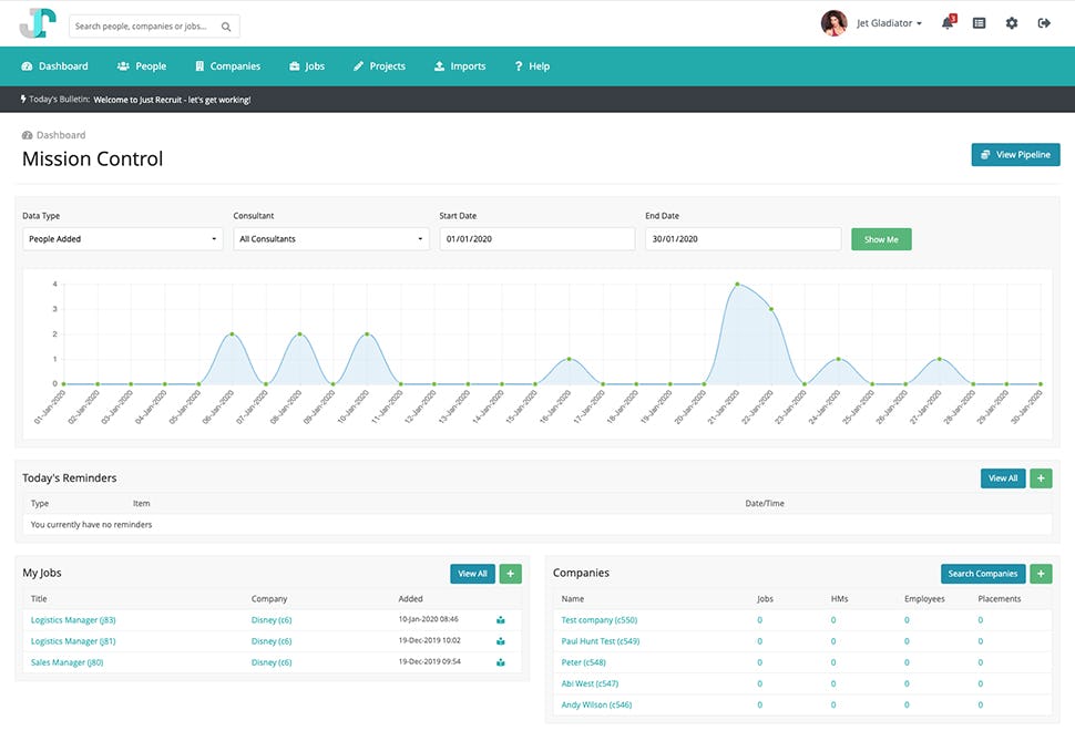 Just Recruit | Reviews, Pricing & Demos - SoftwareAdvice GB
