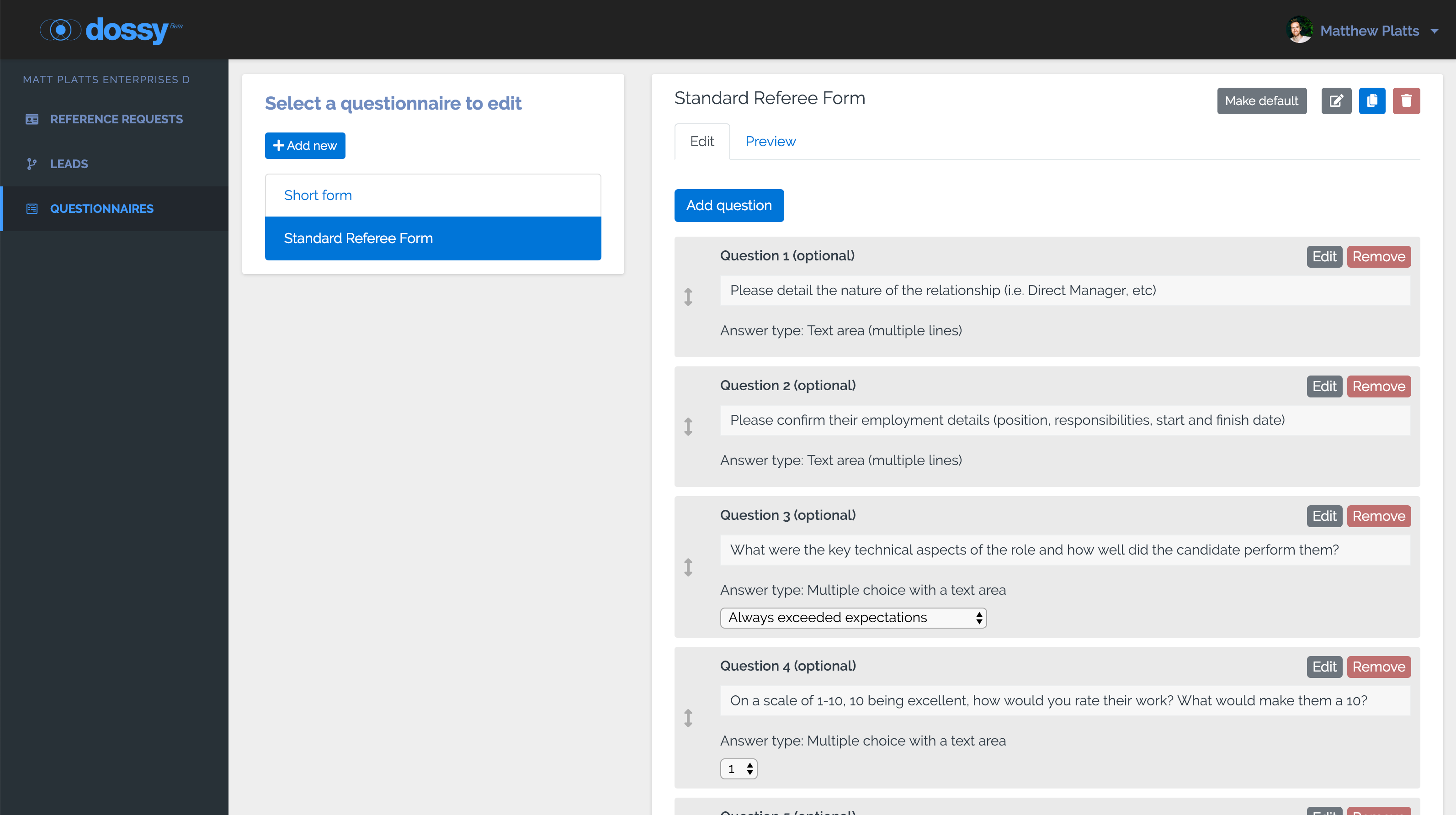 Dossy Reviews, Cost & Features | GetApp Australia 2025