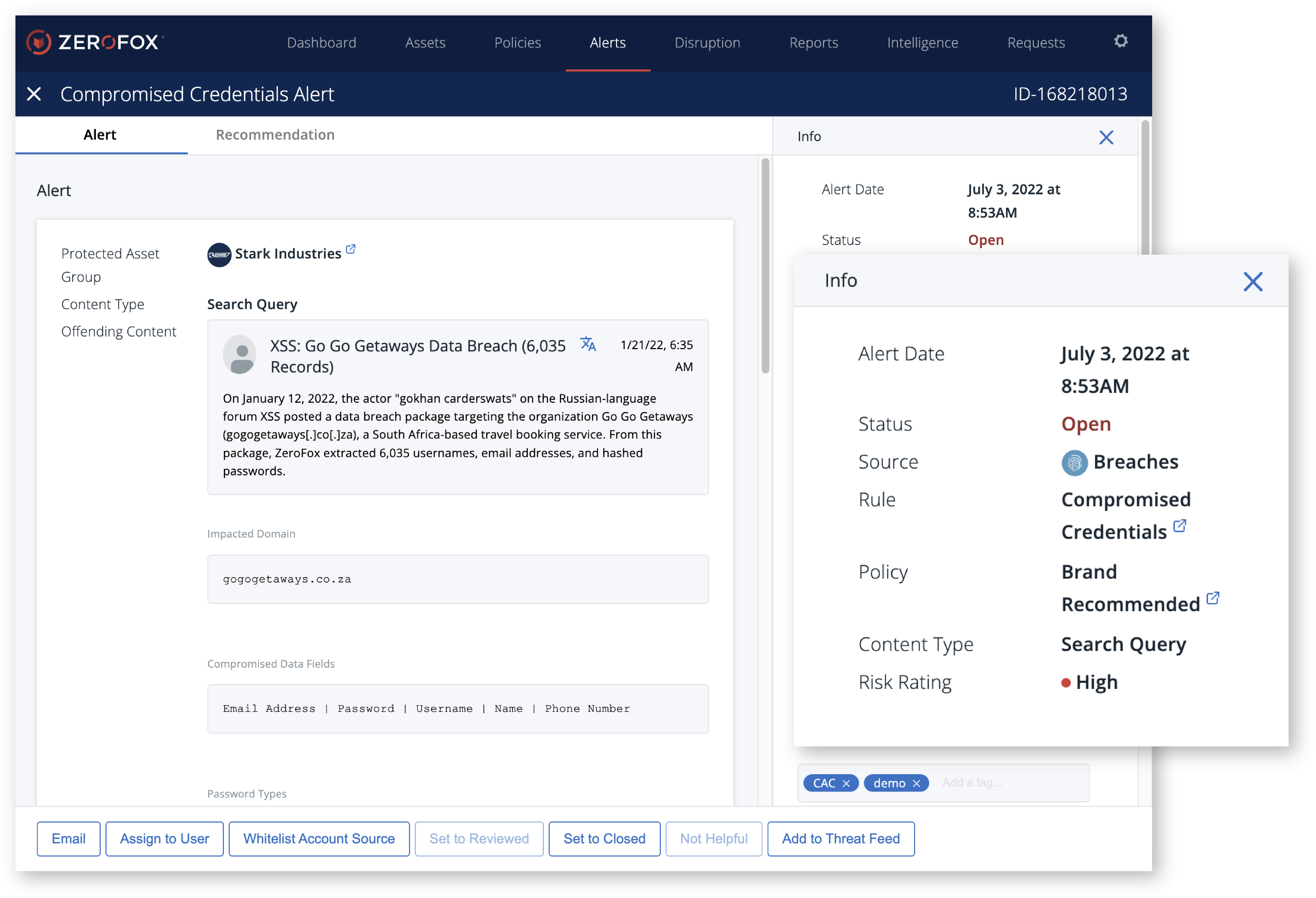 ZeroFOX Cost & Reviews - Capterra Australia 2024