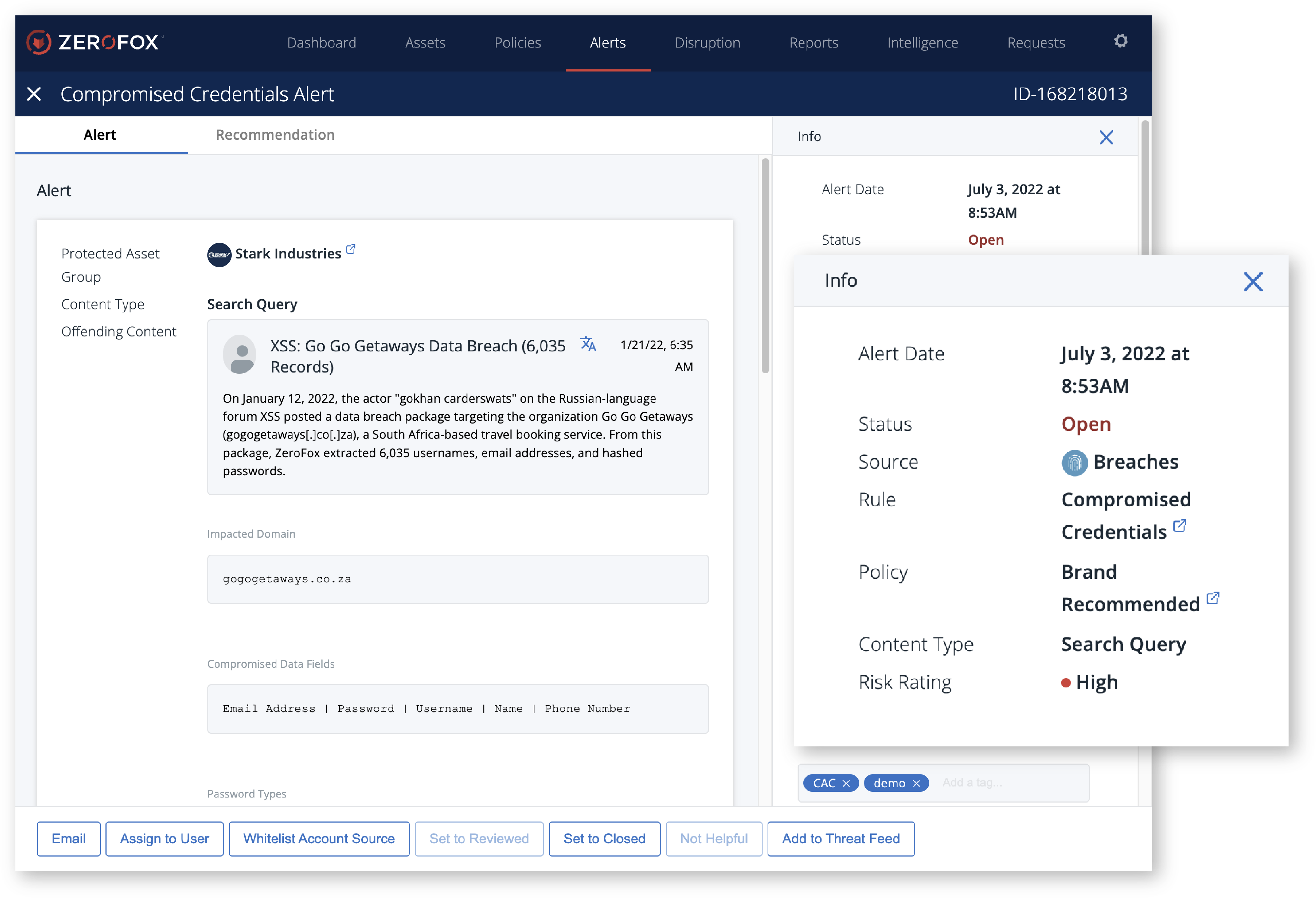 ZeroFOX Pricing, Cost & Reviews - Capterra UK 2025