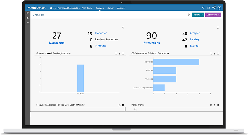 MetricStream Policy Management Software - 2024 Reviews, Pricing & Demo