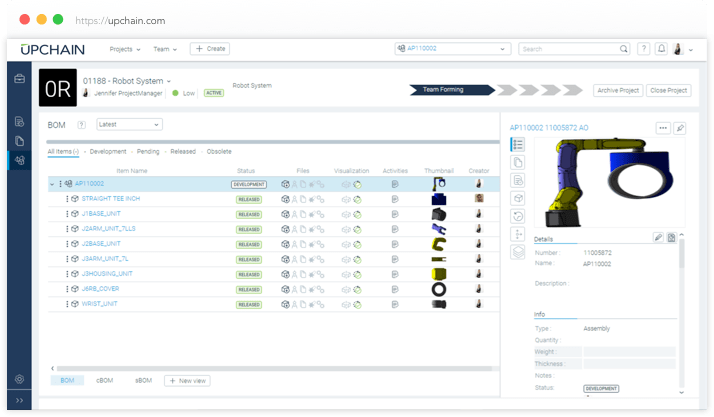Upchain PLM Reviews, Cost & Features | GetApp Australia 2025