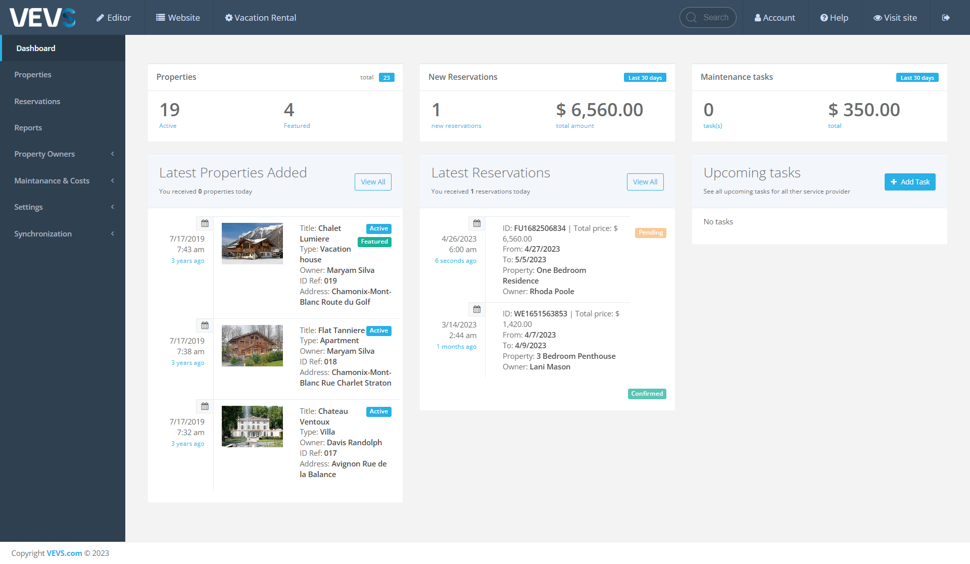 VEVS Rental Software | Reviews, Pricing & Demos - SoftwareAdvice AU