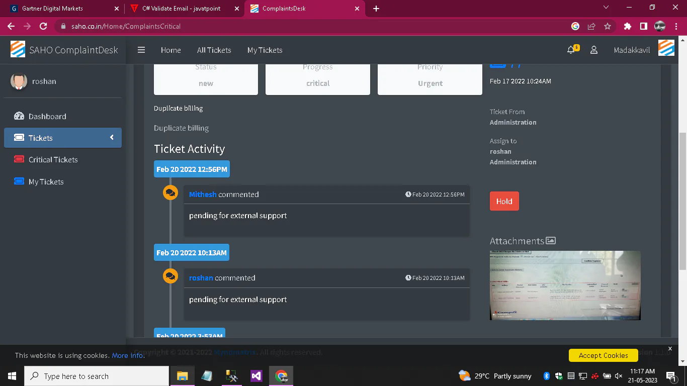 Saho Complaint Desk Price, Features, Reviews & Ratings - Capterra India