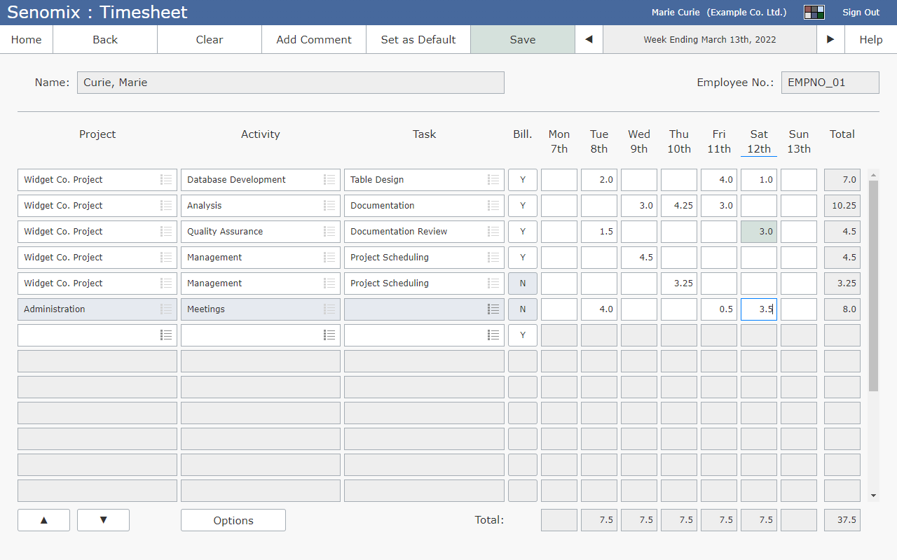 Senomix Timesheets Price, Features, Reviews & Ratings - Capterra India