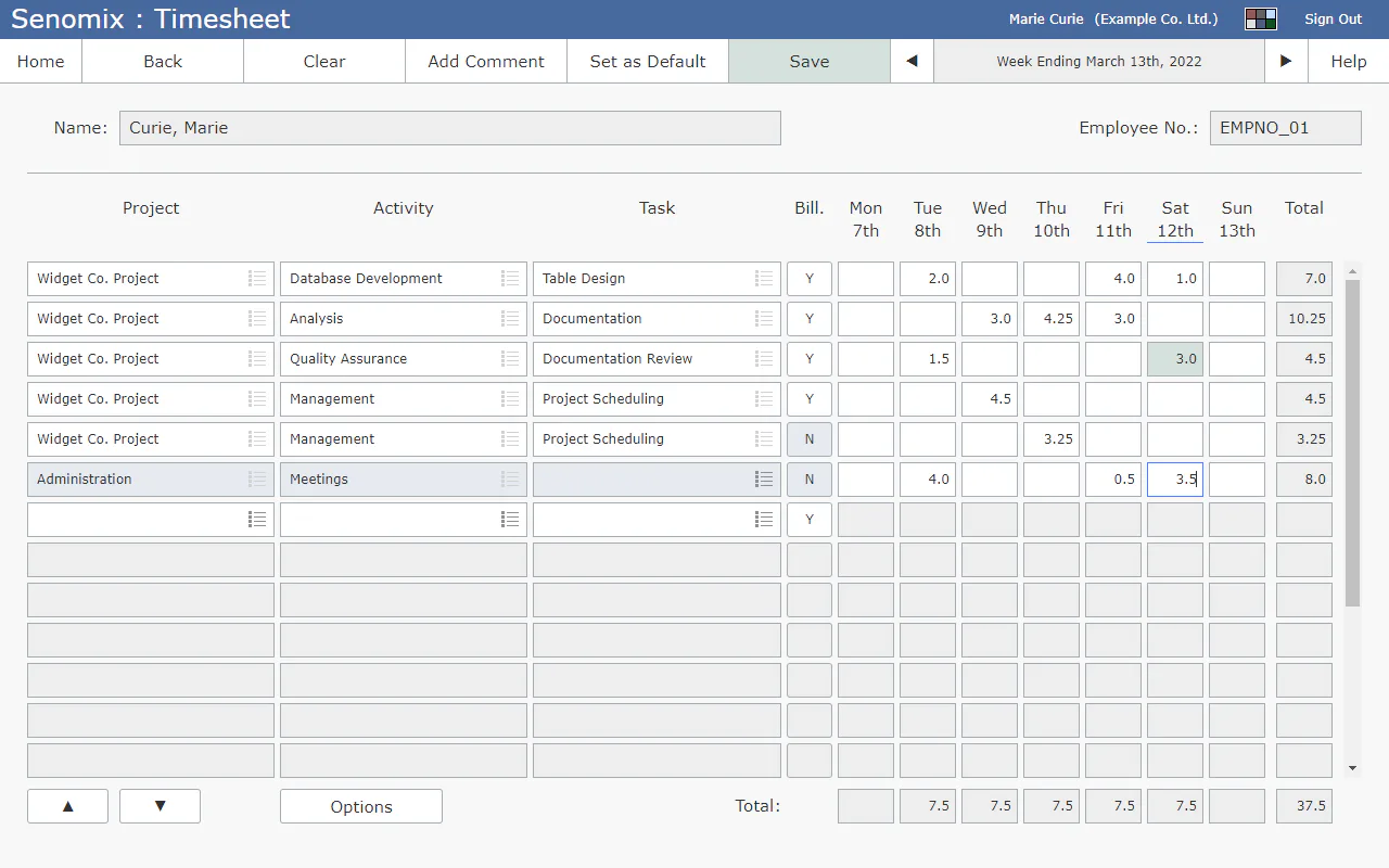Senomix Timesheets - Avis, notes, prix et abonnements - Capterra France ...