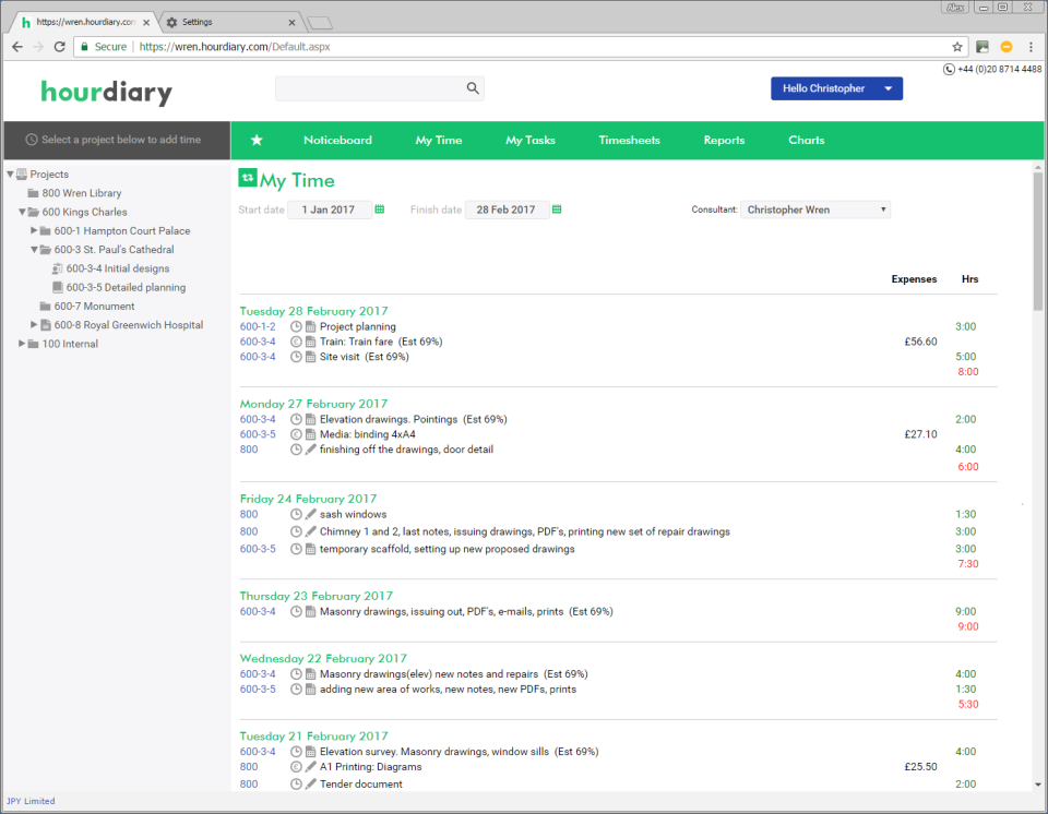 Hour Diary Price, Features, Reviews & Ratings - Capterra India