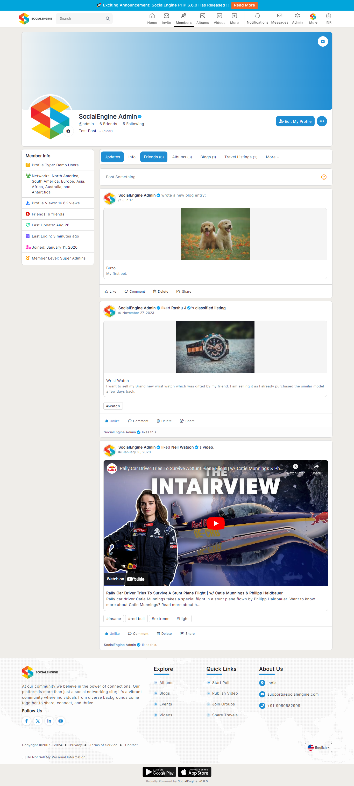 SocialEngine PHP Software Reviews, Demo & Pricing - 2024