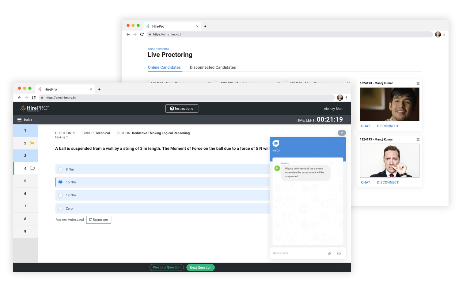 HirePro Proctoring Reviews, Cost & Features | GetApp Australia 2025