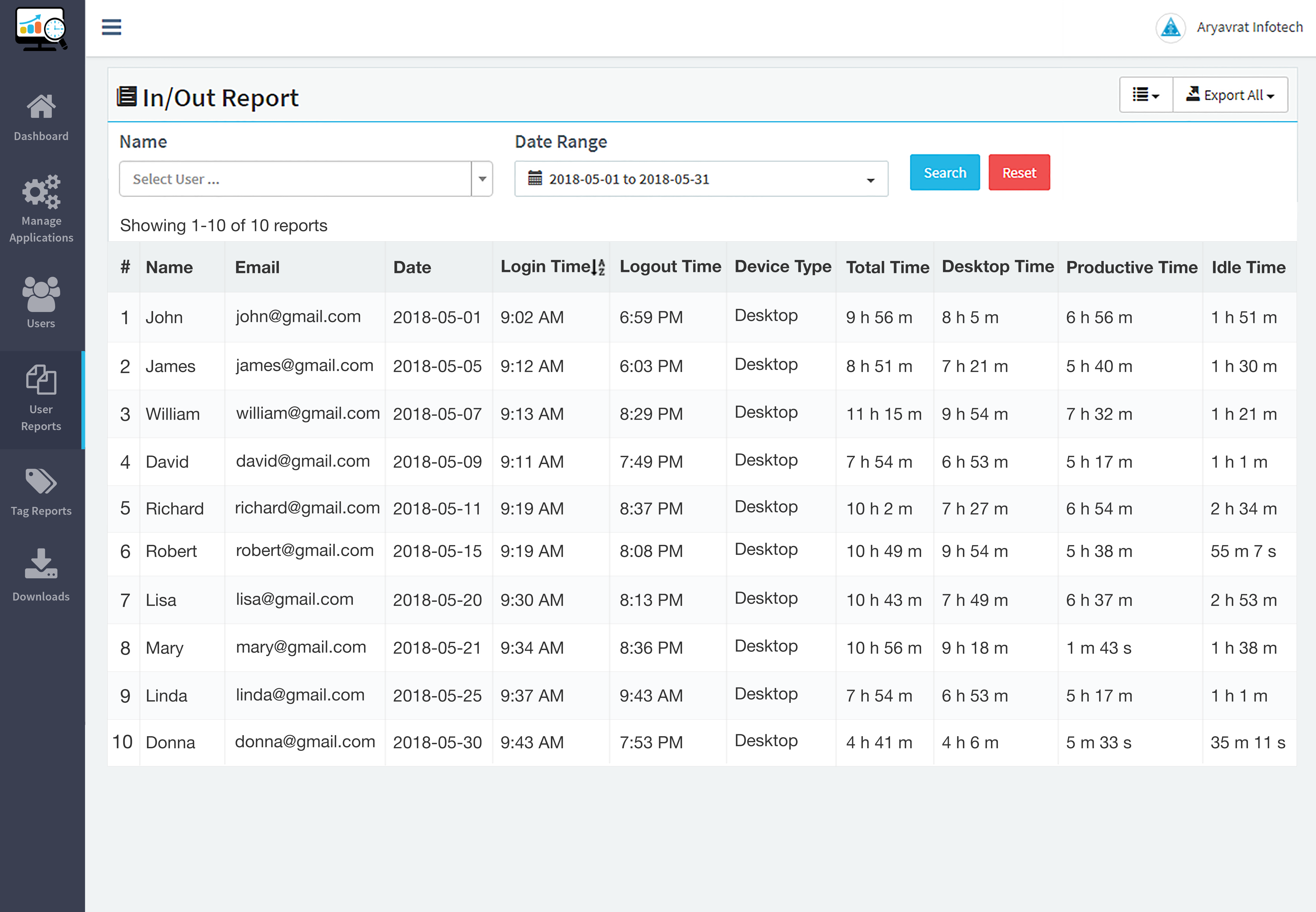 DeskTrack Software - 2025 Reviews, Pricing & Demo