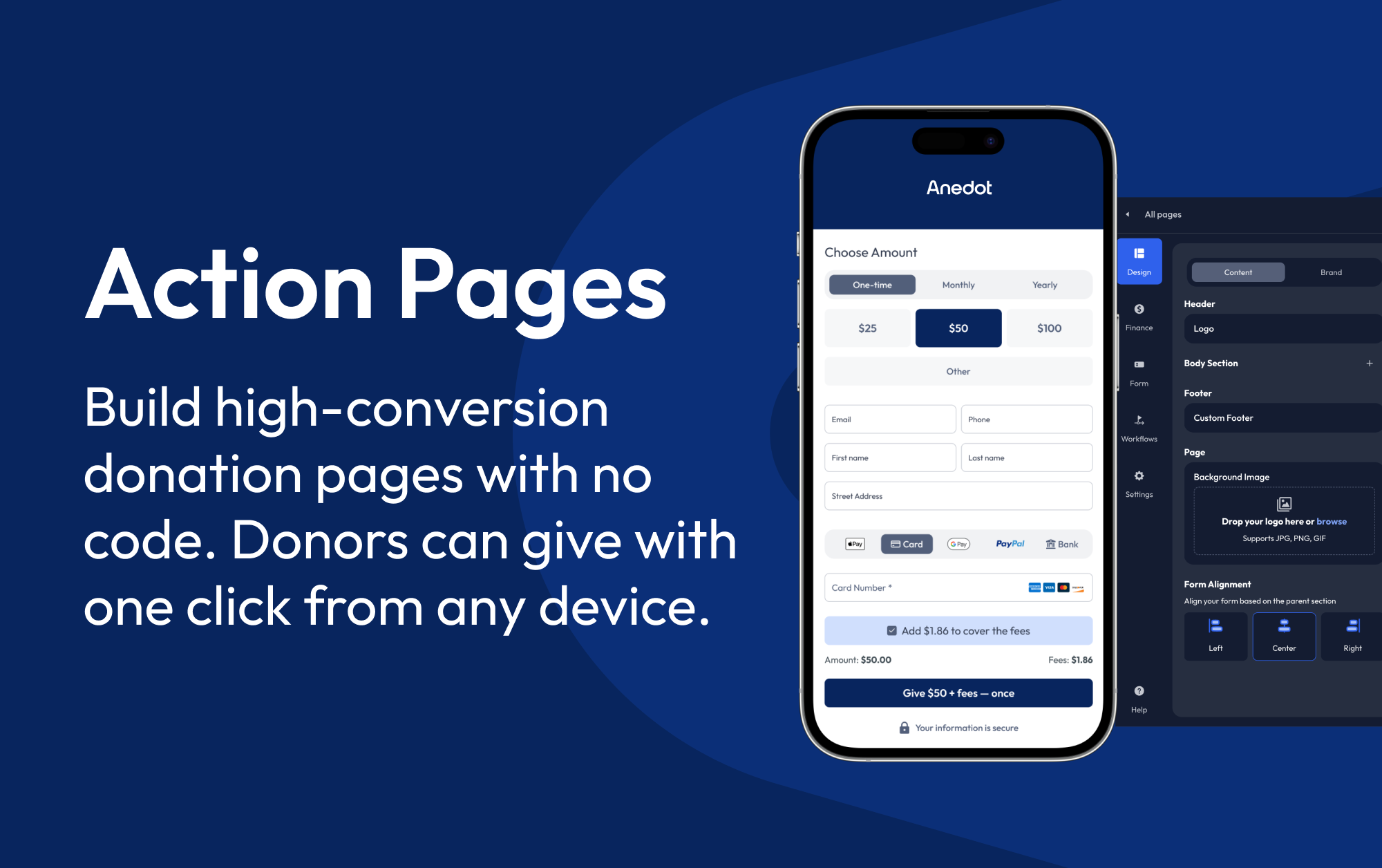 Anedot Software - 2023 Reviews, Pricing & Demo