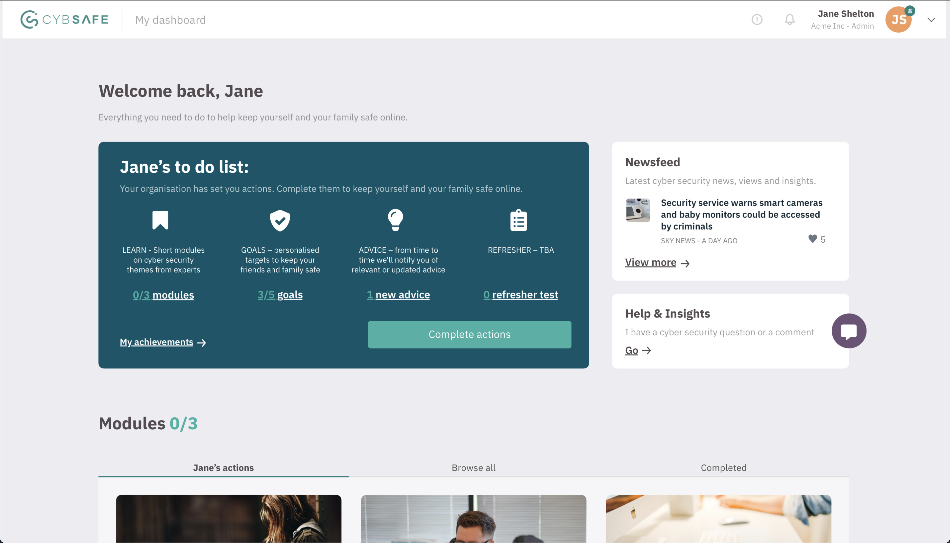 CybSafe Software - 2025 Reviews, Pricing & Demo
