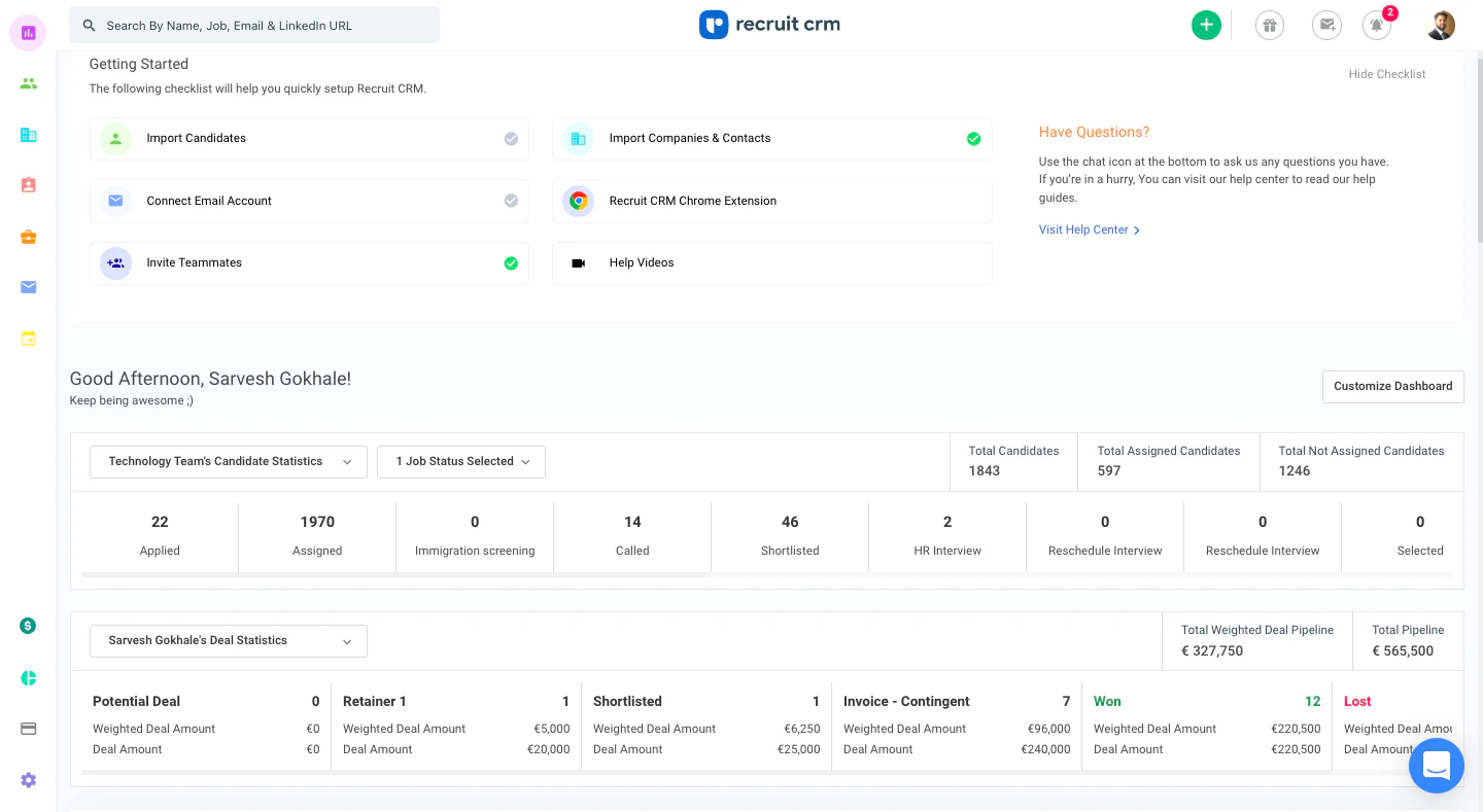 Recruit CRM Software 2023 Reviews Pricing Demo Recruit CRM Software 2023 Reviews Pricing Demo