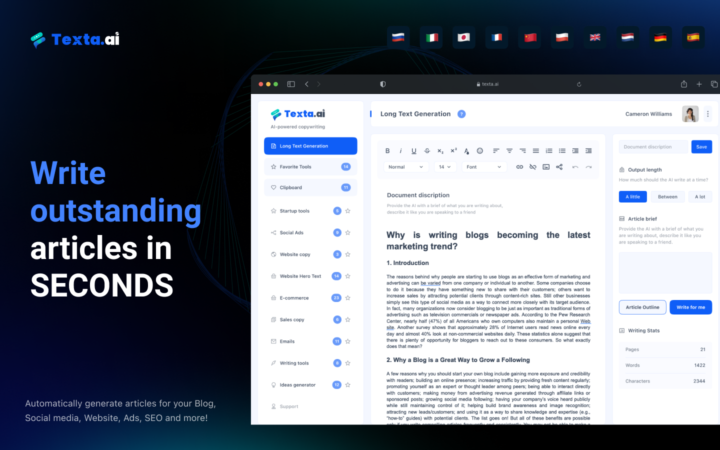 Texta.ai | Reviews, Pricing & Demos - SoftwareAdvice AU