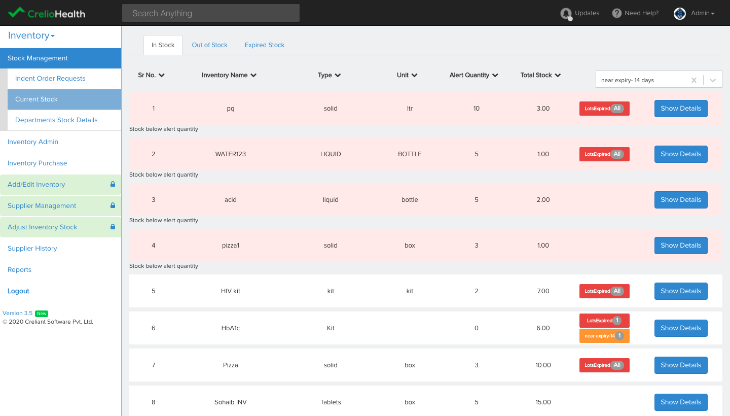 Crelio Inventory Price, Features, Reviews & Ratings - Capterra India