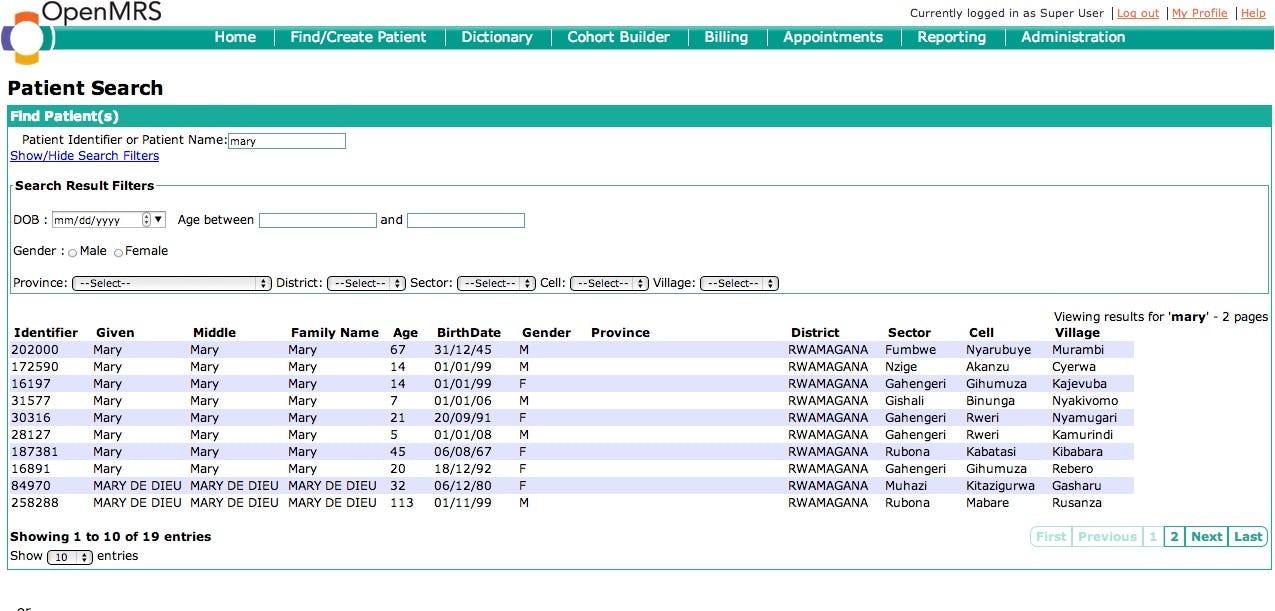 OpenMRS Software - 2025 Reviews, Pricing & Demo