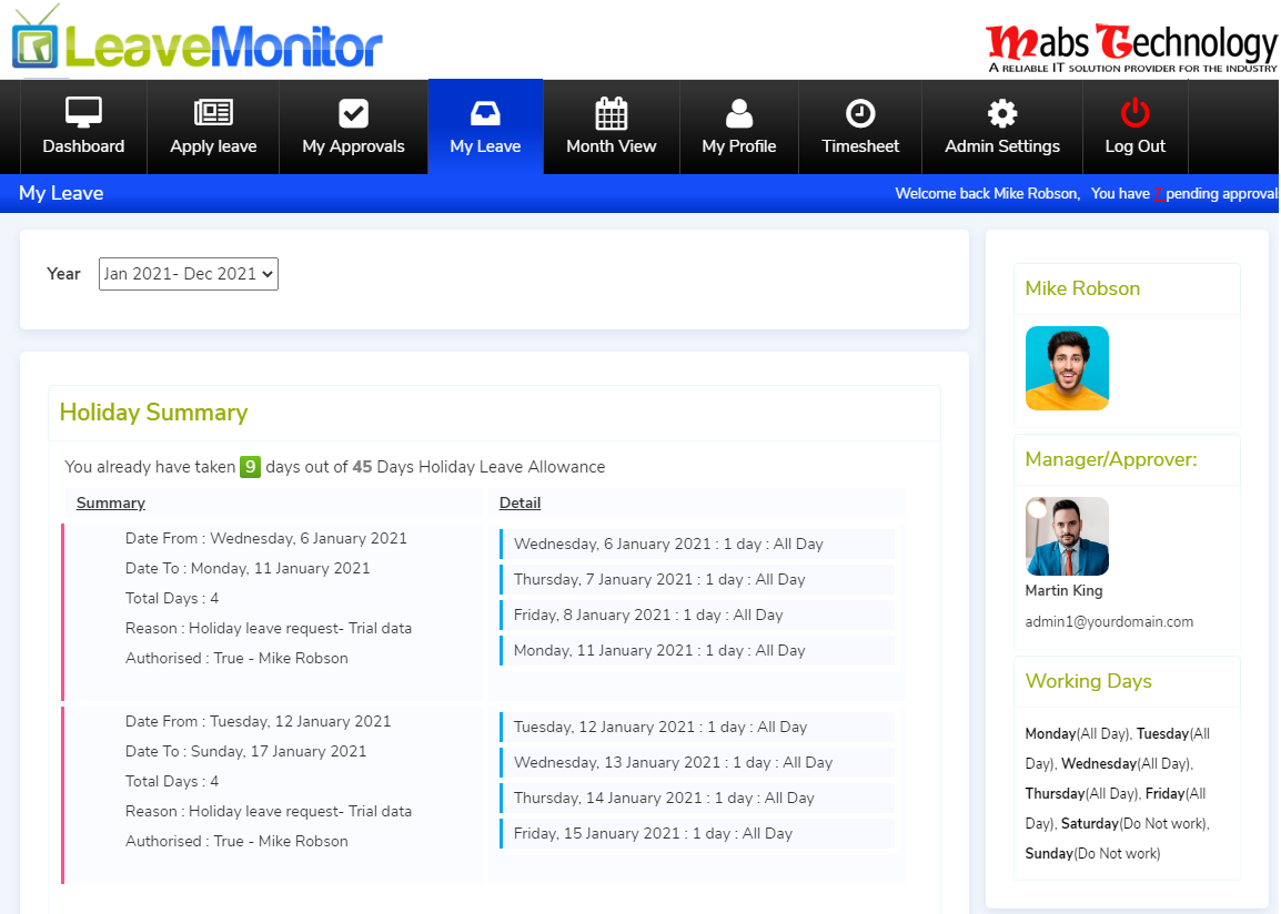 LeaveMonitor Software - 2025 Reviews, Pricing & Demo