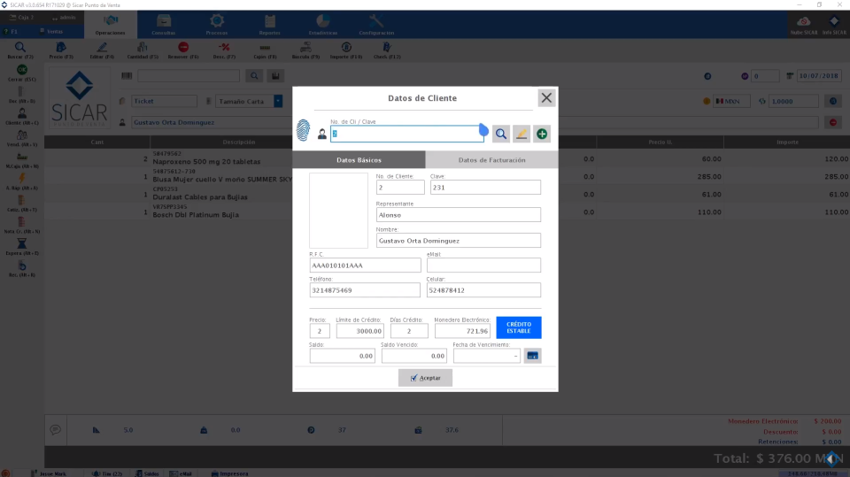 SICAR Punto de Venta Software - 2025 Reviews, Pricing & Demo