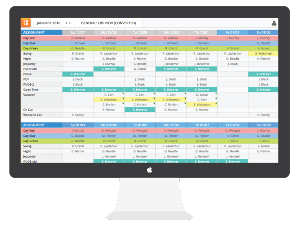 Lightning Bolt vs QGenda Comparison