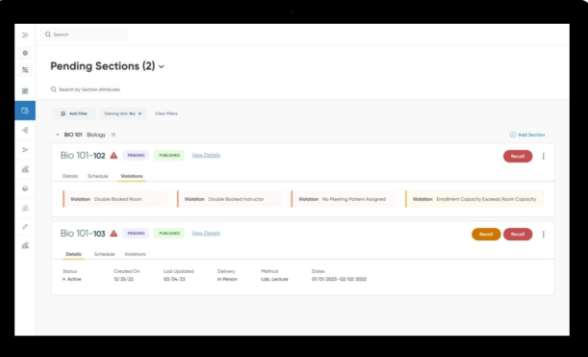 Modern Campus Schedule Software - 2025 Reviews, Pricing & Demo