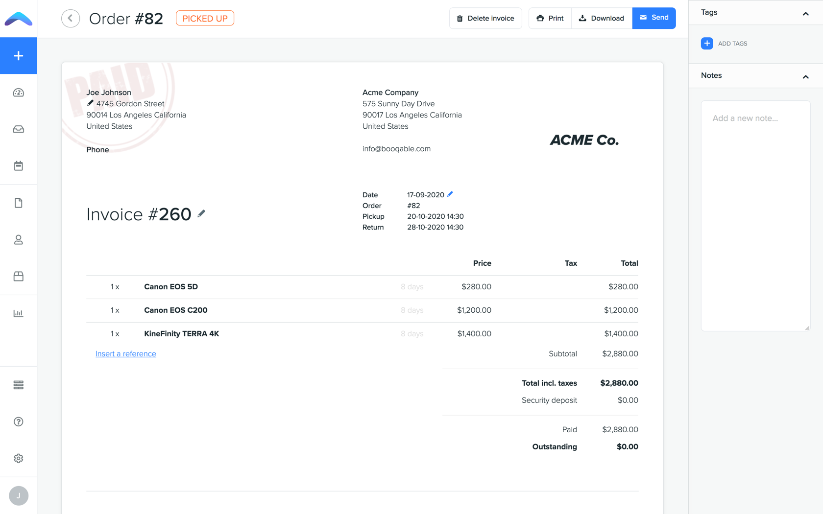 Booqable Software - 2021 Reviews, Pricing & Demo